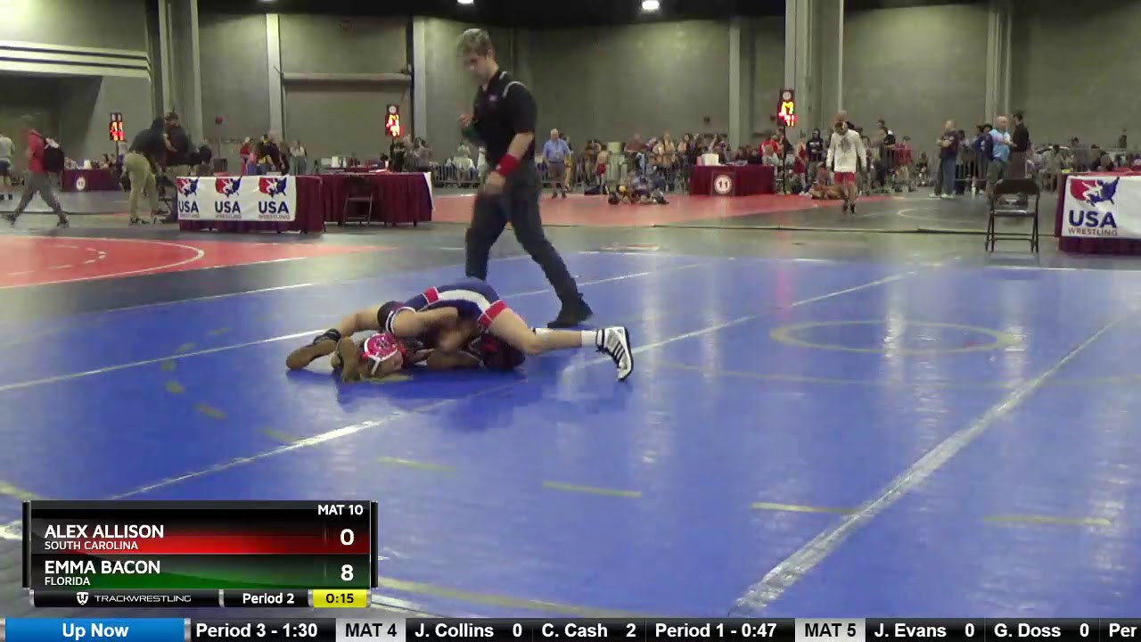 Intermediate 59-63 Emma Bacon Florida Vs Alex Allison South Carolina ...