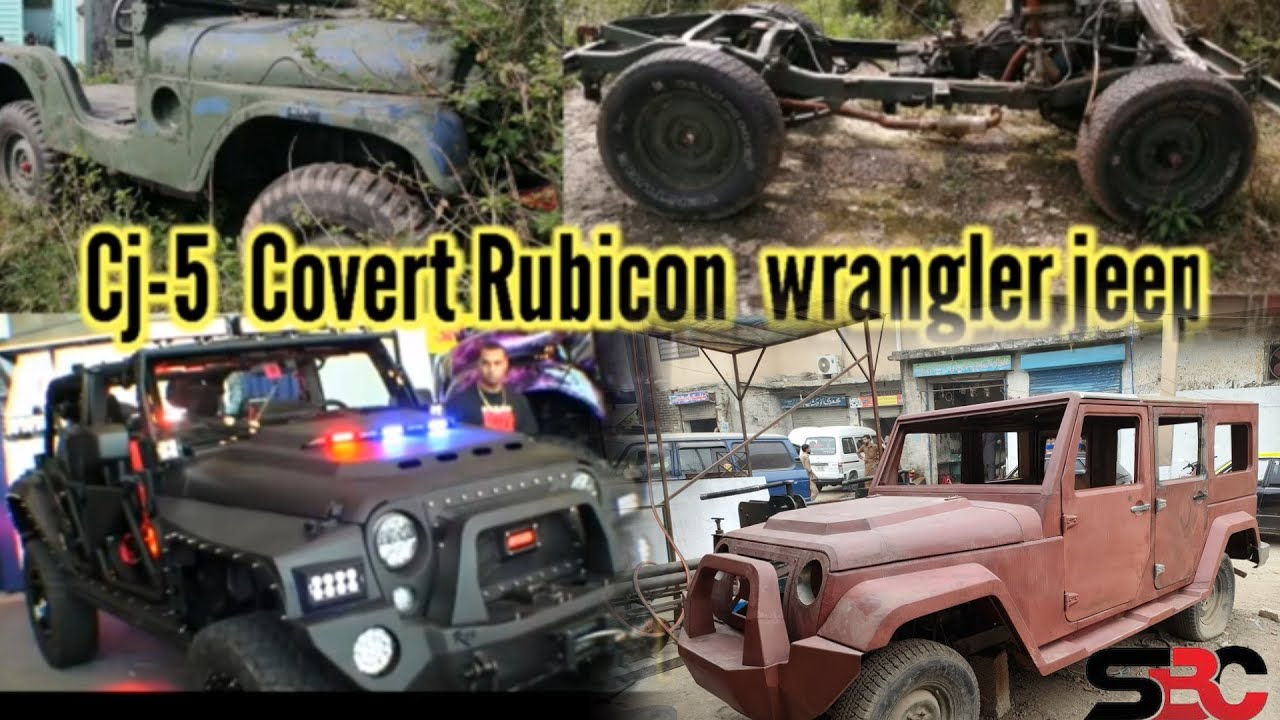 Cj5 Jeep | Convert To | Wrangler Jeep | By Sbc Modifier - YouTube