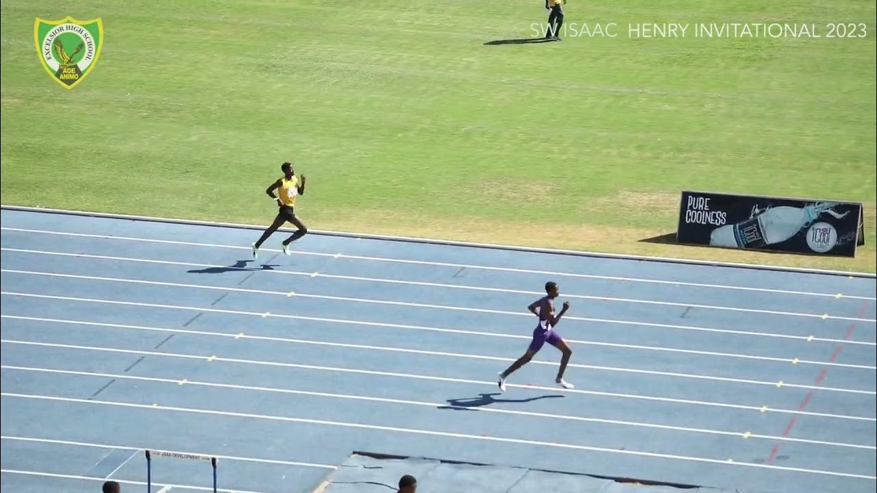 SW ISAAC HENRY INVITATIONAL 2023 - 400M Hurdles - YouTube