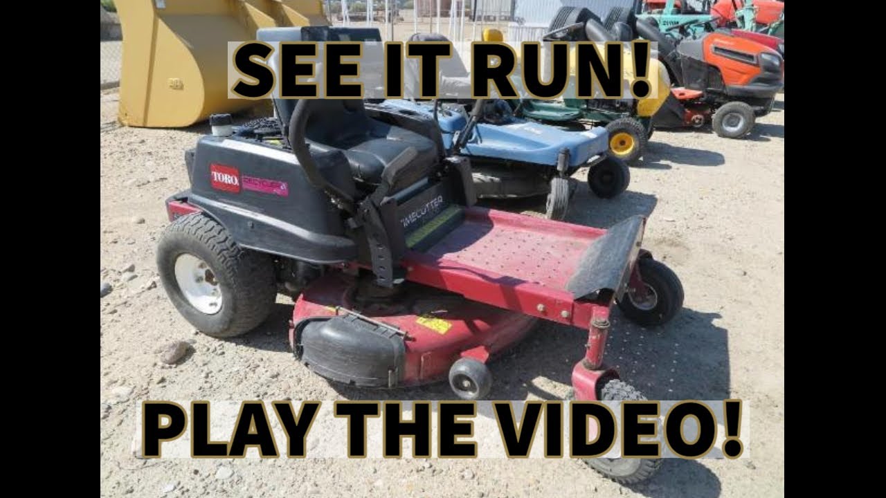 12880 • Toro Timecutter Z4200 Zero Turn Lawnmower - YouTube