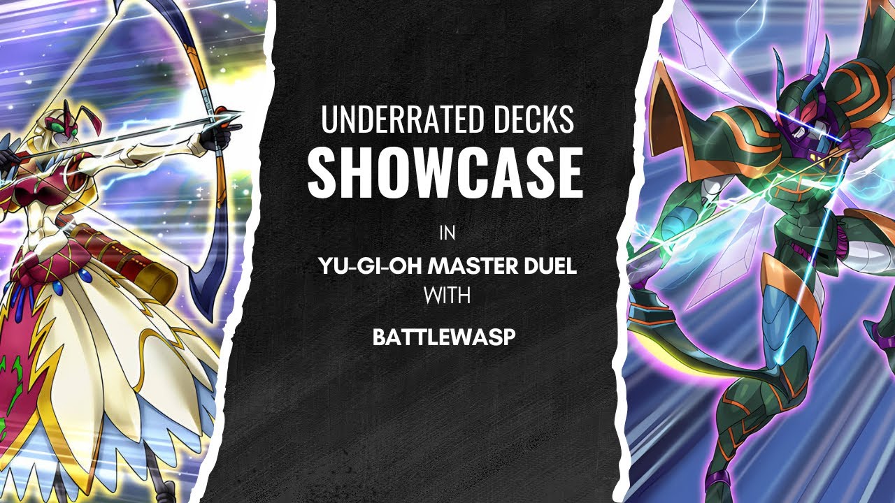 Yu-Gi-Oh! Master Duel Underrated Decks Showcase - Battlewasps - YouTube