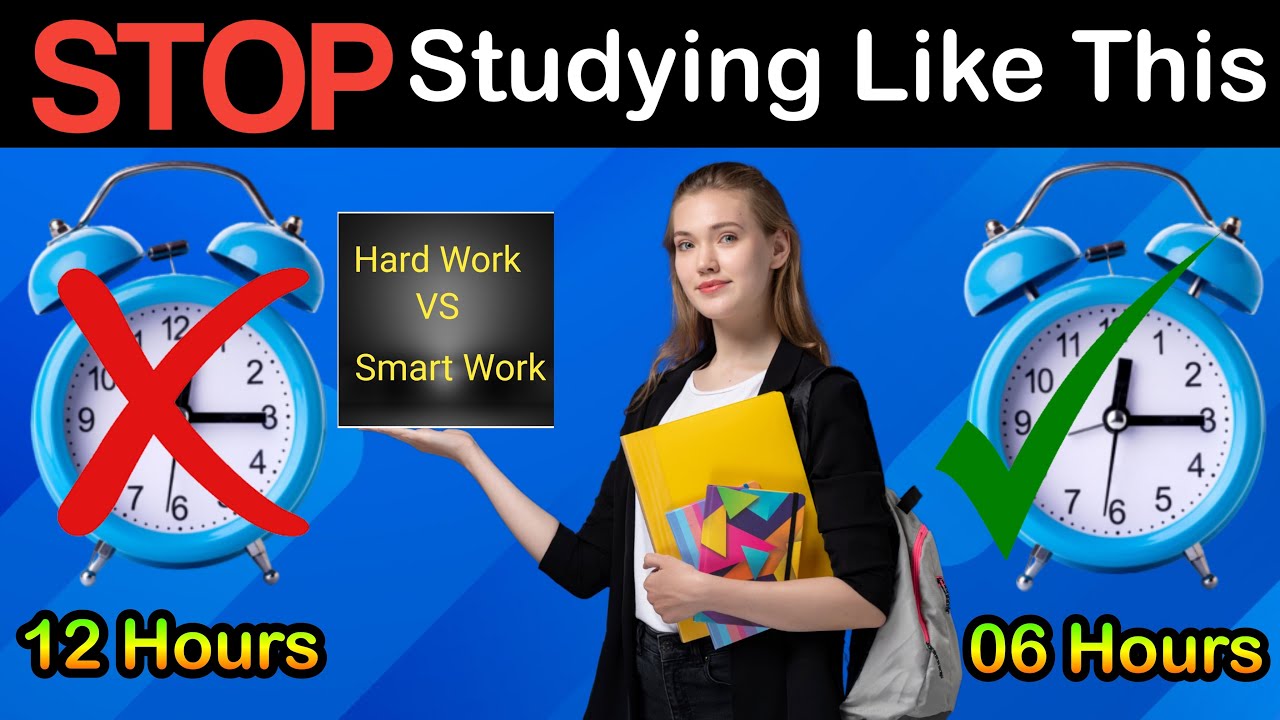 STUDY more in less time🔥| Eduskills| Best study techniques| Smart Study ...