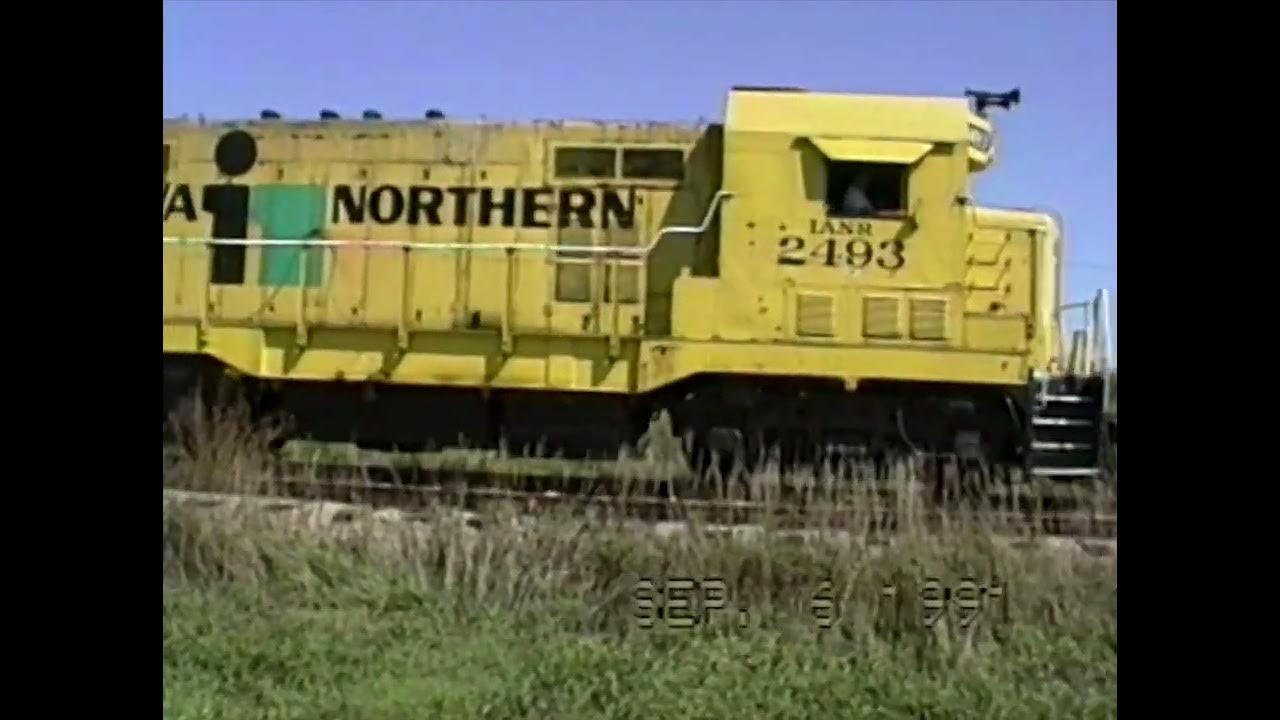 1991_09_06 IANR CF7 GP7 Rock Falls & Nora Springs IA - YouTube