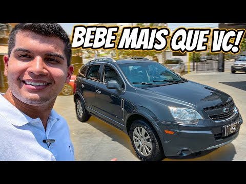 Chevrolet Captiva Sport V6 AWD 2010: SUV DE LUXO QUE CUSTA SÓ R$40 MIL