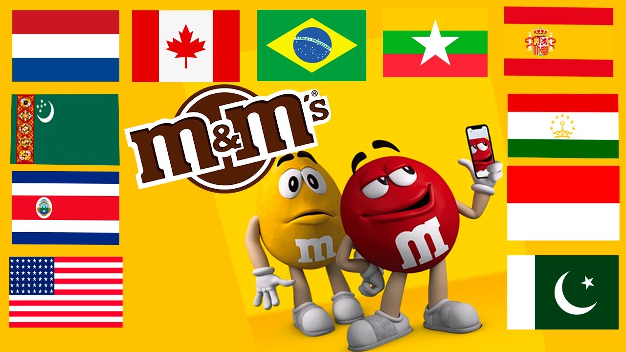 M&M’s in different languages meme - YouTube