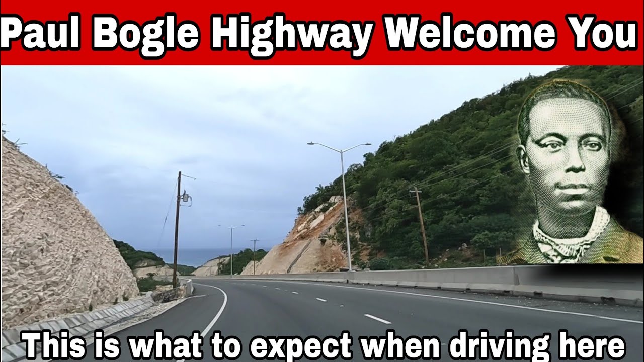 15 Minutes Navigating This Beautiful & Scenic Paul Bogle Highway ...
