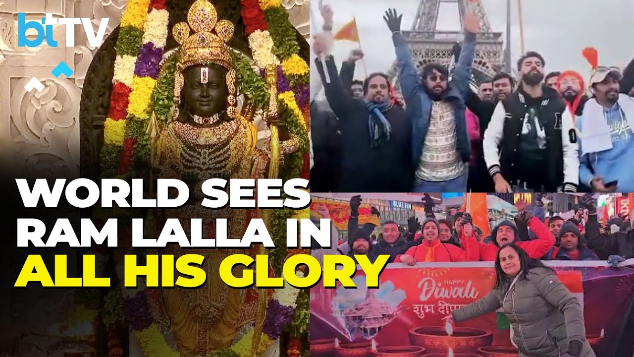 From New York's Times Square To The Eiffel Tower World Celebrates ...