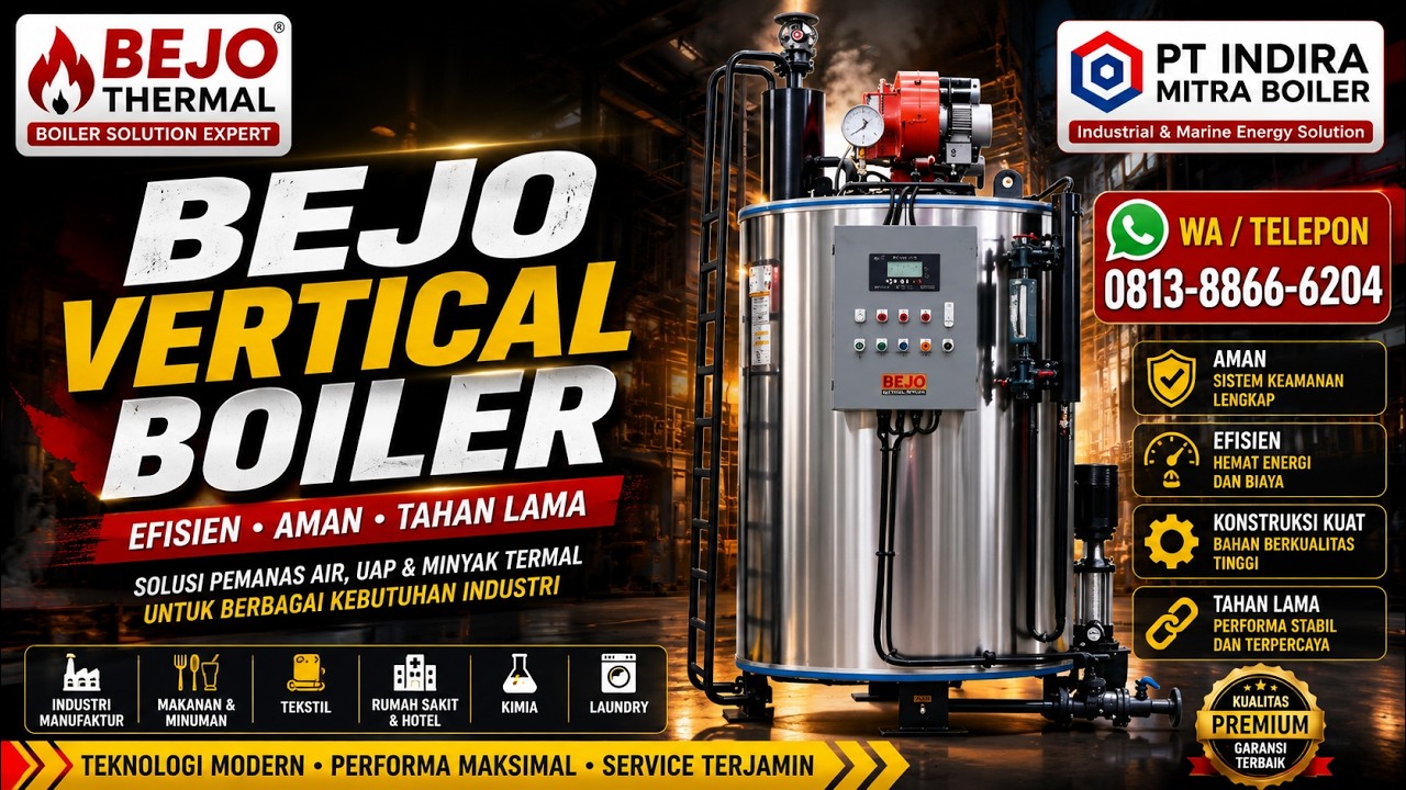Training Boiler 500kg PT Toa Galva Industries - YouTube