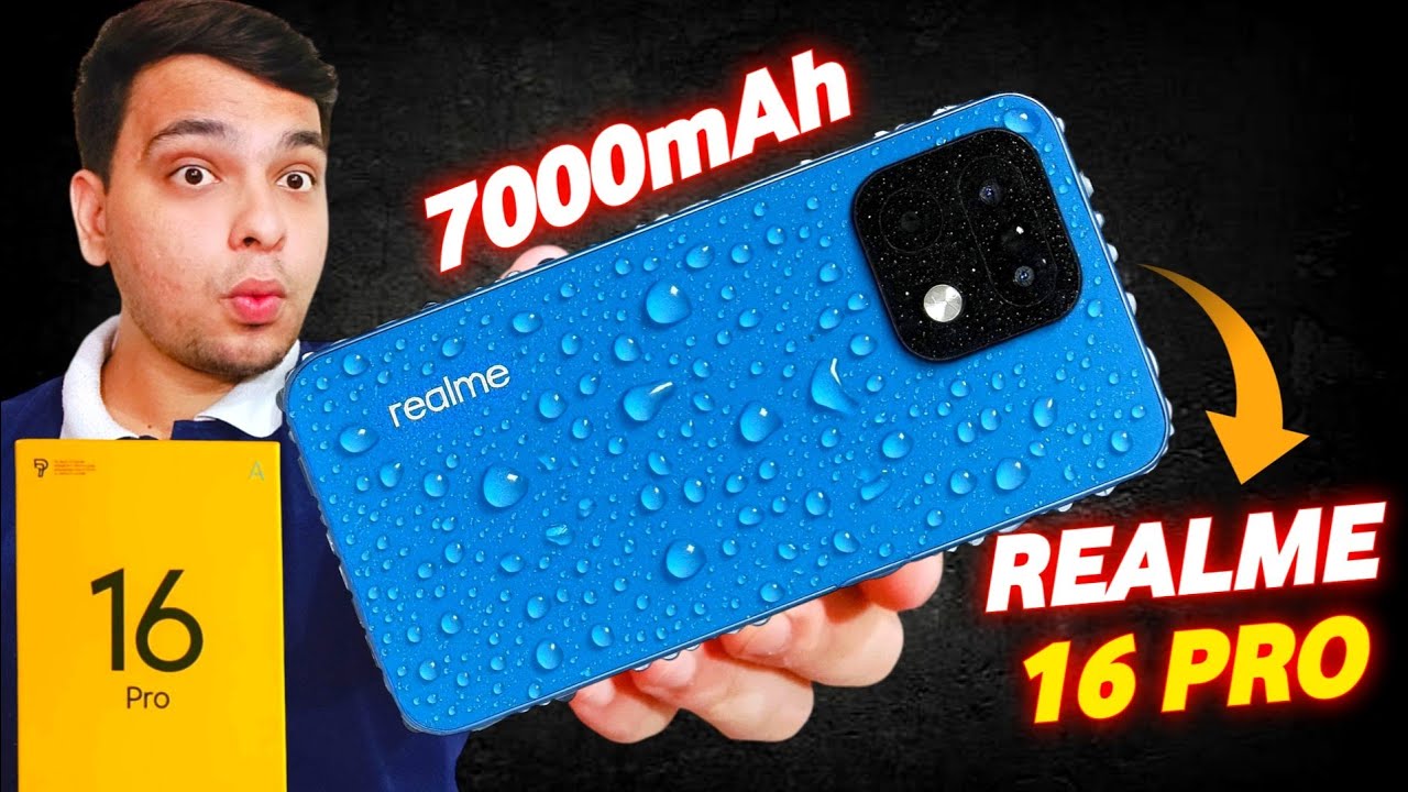 Realme 16 Pro 5G is Here With 7000mAh Big Battery & 200MP Camera ...