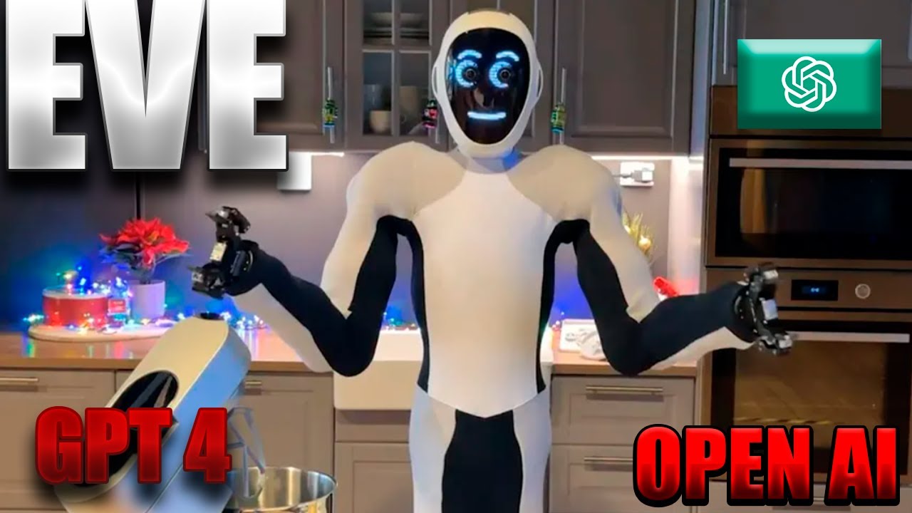 Robot Humanoide EVE de 1X Con IA Respaldado por OpenAI - YouTube