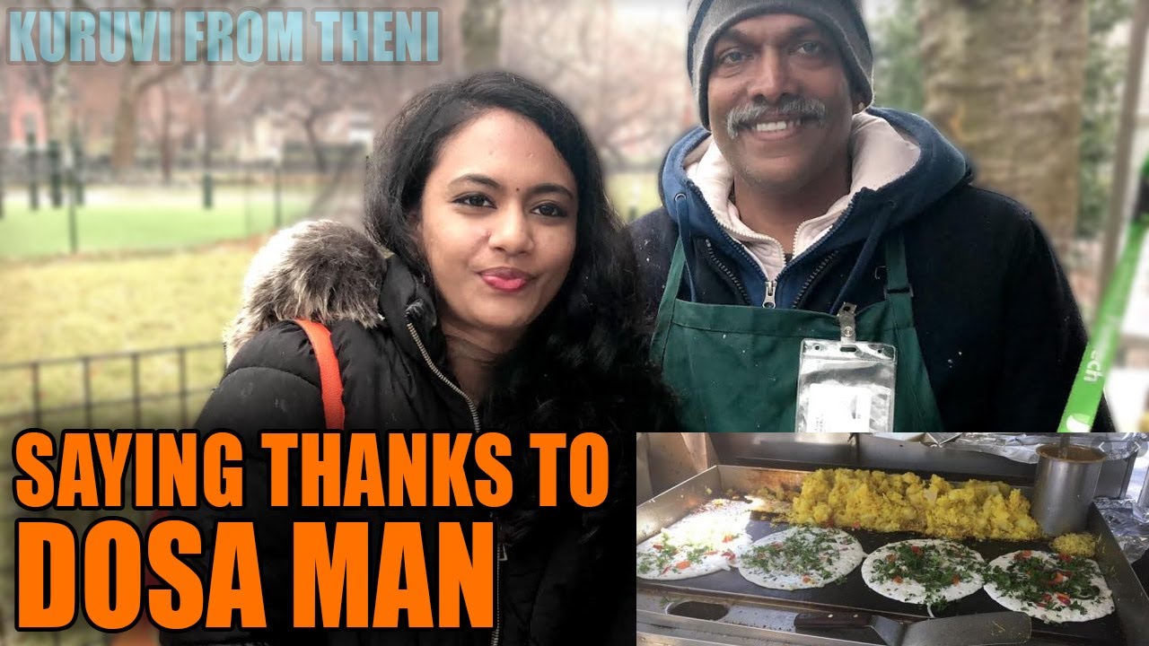 Half a million Thanks to Legendary Dosaman | Tamil | Divya Ramesh - YouTube
