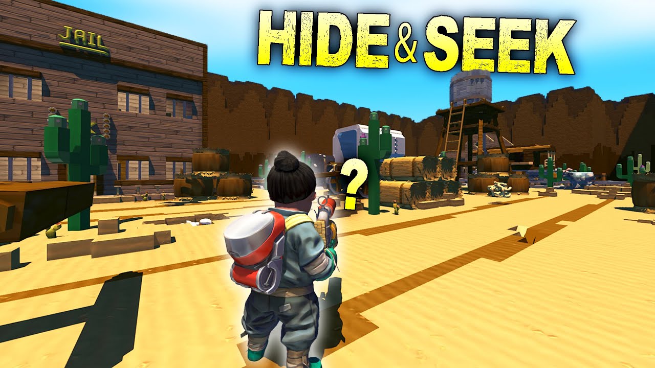 Our Friend Built This WILD WEST Hide and Seek Map For Us! - YouTube