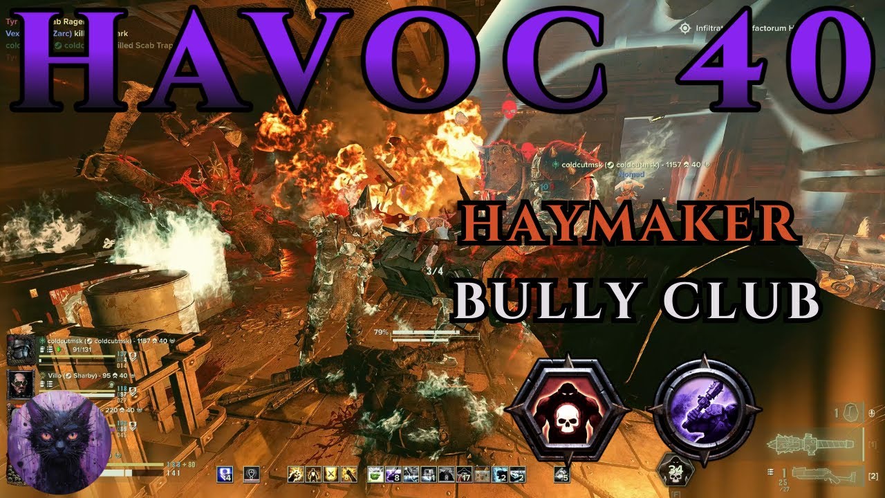 Ogryn - Bully Club Mk1 & Rumbler | Havoc 40 Gameplay | Darktide - YouTube