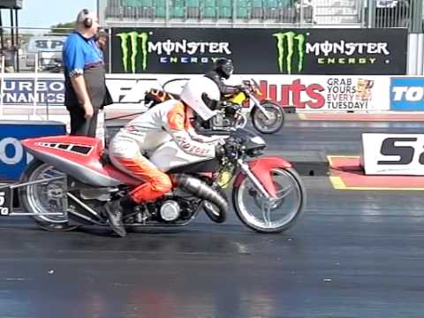 Slow motion Cheetah DM drag race launch - YouTube