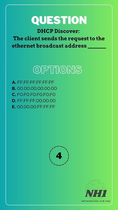 Dynamic Host Configuration Protocol (DHCP) | Practice Questions and Answers | MCQ-12 - YouTube