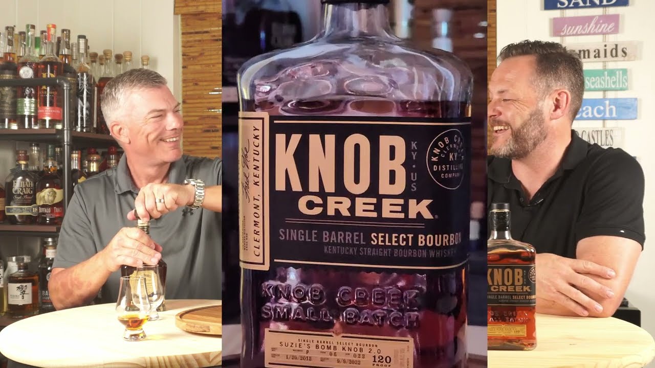 Knob Creek vs Jack Daniel's - 120 vs 129.8 Proofs - YouTube