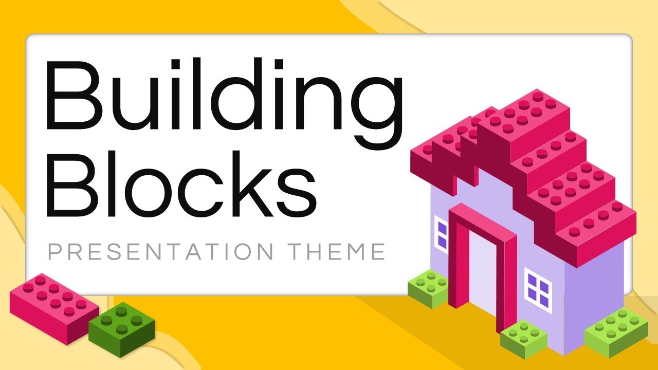 Building Blocks Theme Animated PowerPoint Template - YouTube