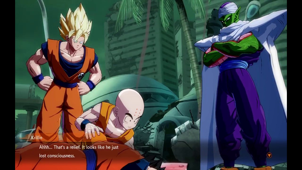 Goku finds Gohan injured! - Dragon Ball FighterZ - YouTube