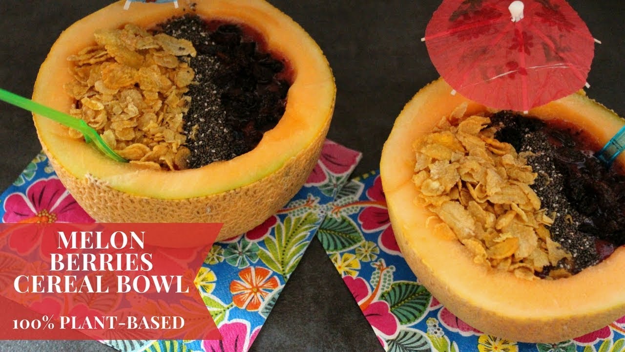 Melon Breakfast Smoothie Bowl - YouTube