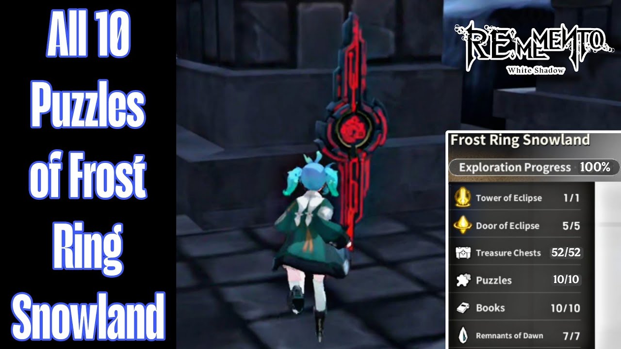 All 10 Puzzles | Frost Ring Snowland - ReMemento White Shadow Global - YouTube