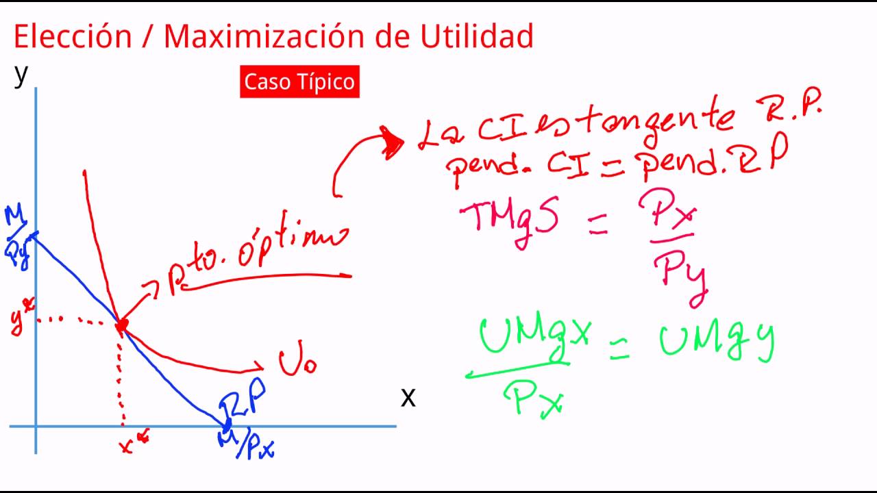 Maximización de utilidad/ Casos Típicos - YouTube