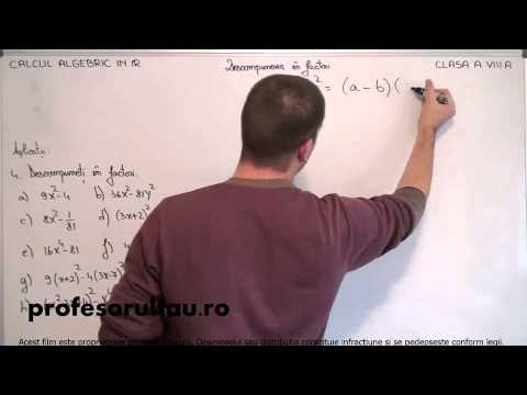 descompuneri exemple - profesorultau.ro - YouTube