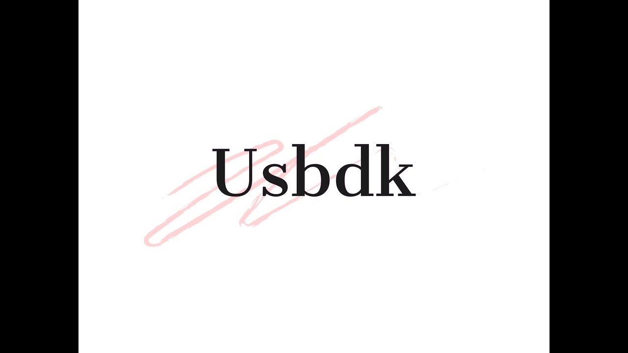 USBDK driver errors Fix - YouTube
