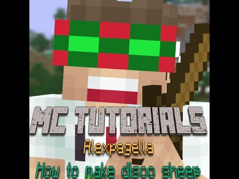 How to get Disco Sheep!- Minecraft Tutorial - YouTube