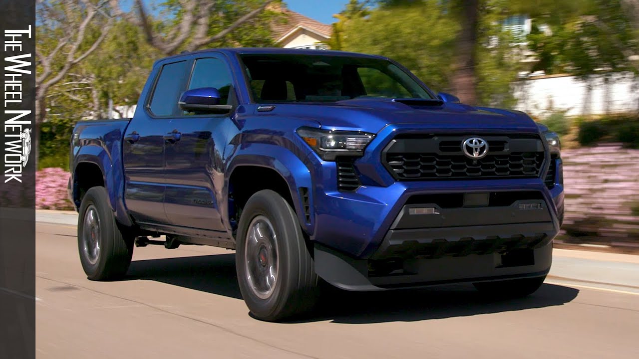 2024 Toyota Tacoma i-Force Max TRD Sport | Blue Crush | Driving ...
