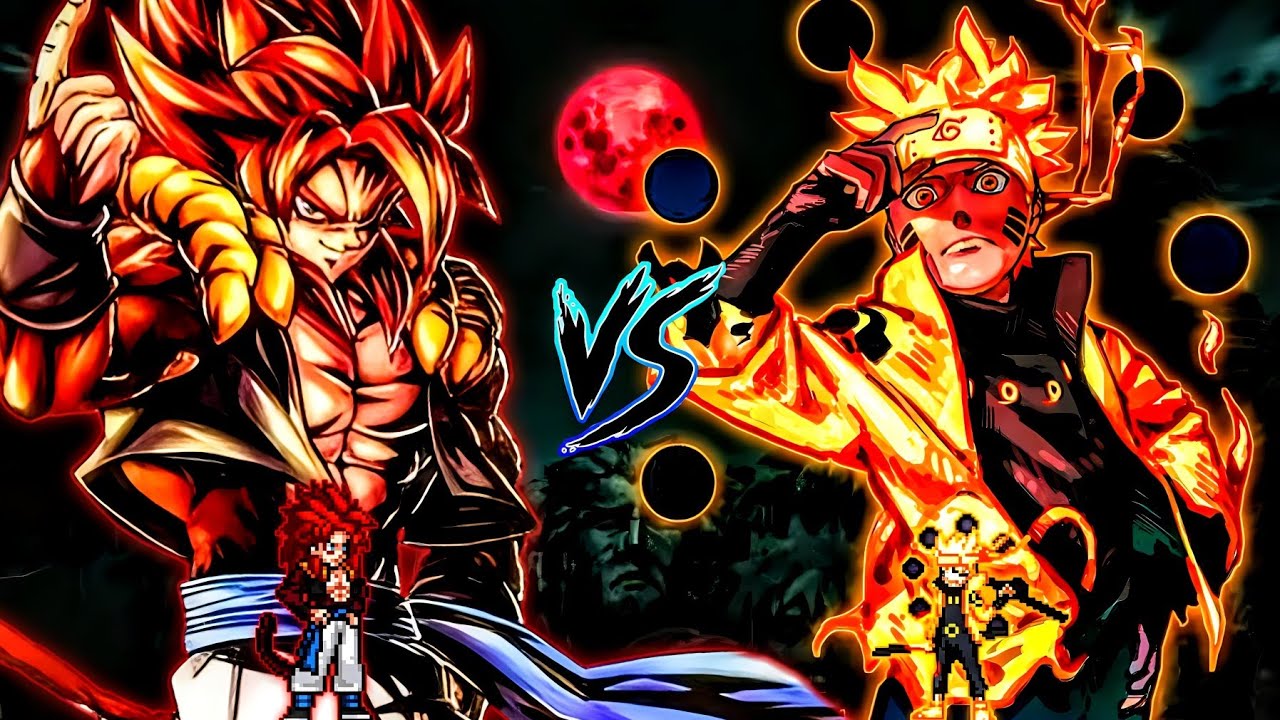 Gogeta SSJ4 V2 RN OP (New) VS Naruto Final OP (all form) in Jump Force ...