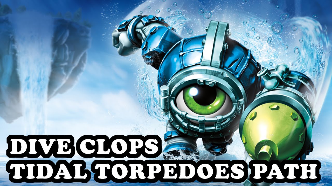 Skylanders Superchargers - Dive Clops - Tidal Torpedoes Path - GAMEPLAY ...