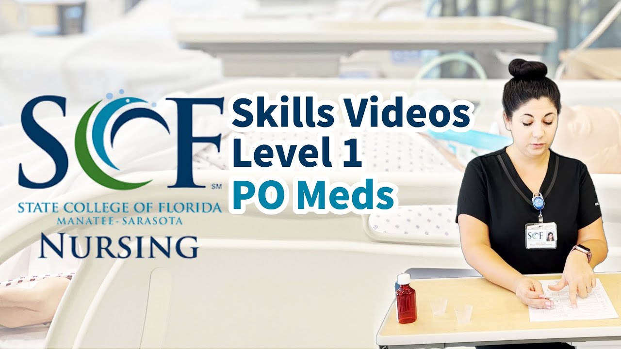 PO Medication Administration - YouTube