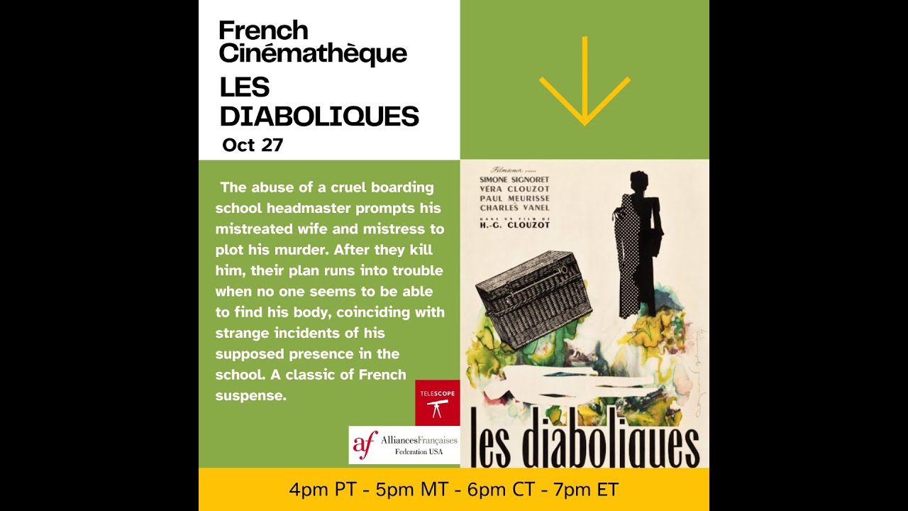 French Cinémathèque: Les Diaboliques - YouTube
