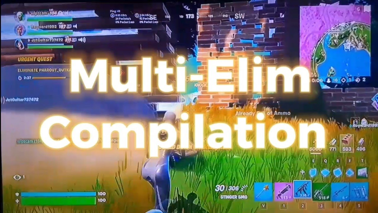 Multi-Elim Compilation (FORTNITE) - YouTube
