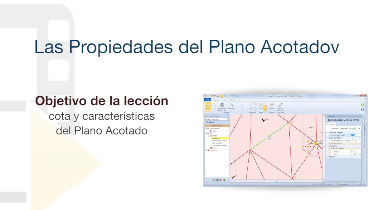 Tutorial de Edificius - Las Propiedades del Plano Acotado - ACCA software - YouTube