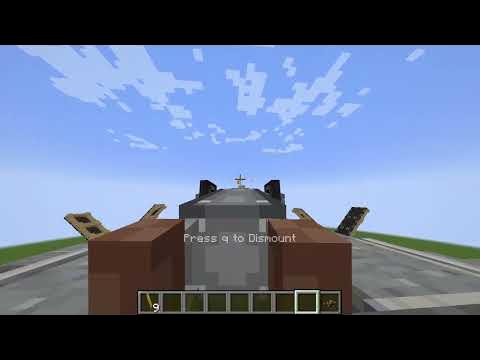 Minecraft Create mod Aeronautics, B-25 Mitchell - YouTube