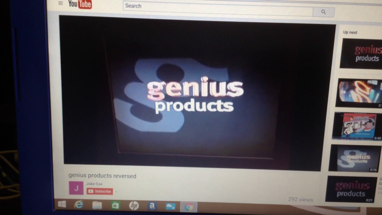 Genius Products Logo (Reversed) - YouTube
