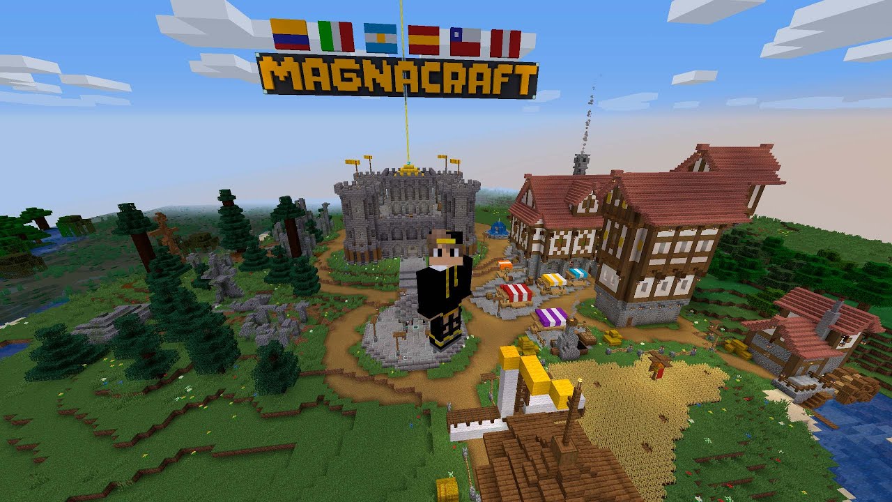 ABRIMOS NUESTRO SERVIDOR!!! | Magnacraft #1 - YouTube