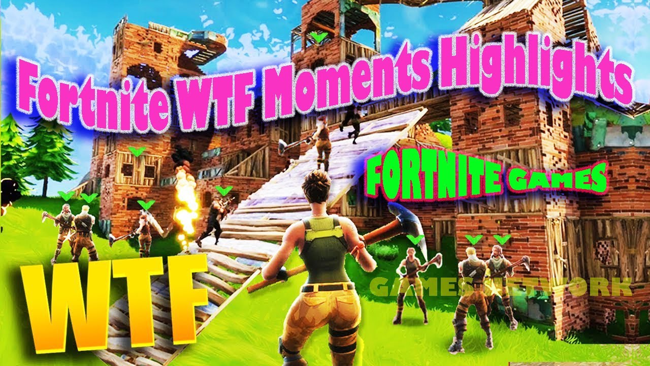 Fortnite WTF Moments Highlights | Games Network - YouTube