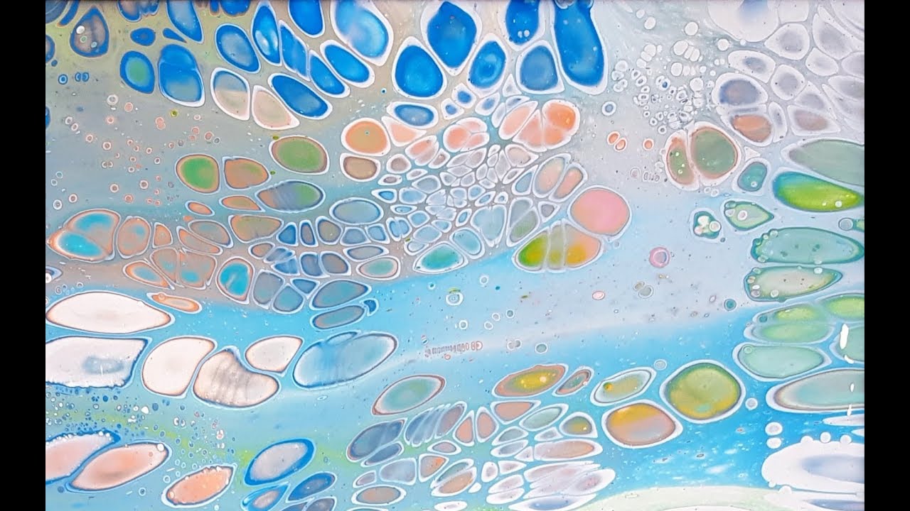 #253 "Perfectly Pastel", Pretty Pastel Pour - YouTube