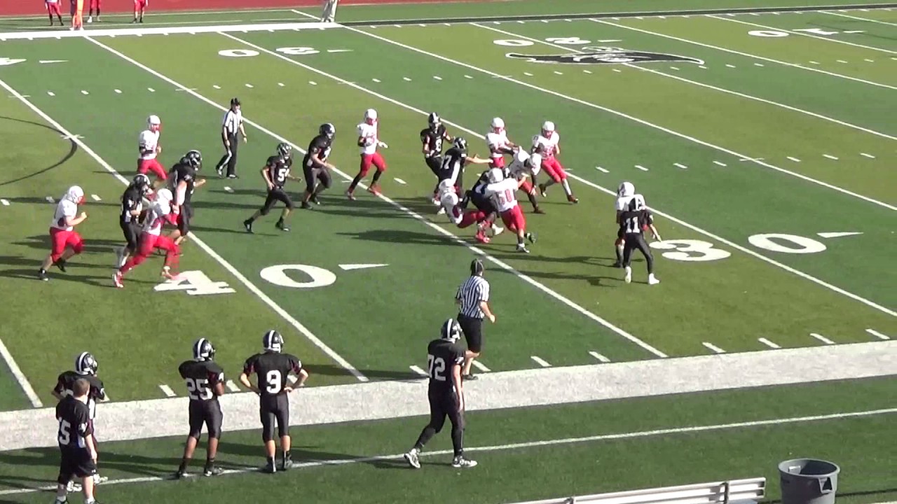 #34 RB Justin Butler's 2016 Offensive Highlight film - YouTube