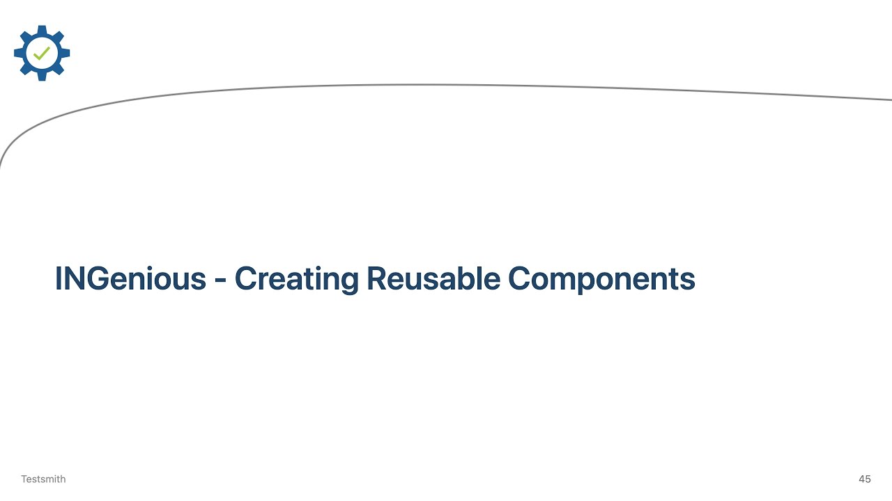 INGenious - Create Reusable Components 🎭 - YouTube