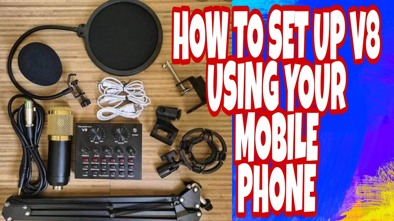 @BernMartinez520 HOW TO SET UP V8 USING YOUR MOBILE PHONE - YouTube