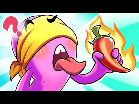 What Flavour Is It? | Scary Food!🌶️🍋| Kids Cartoons And Songs