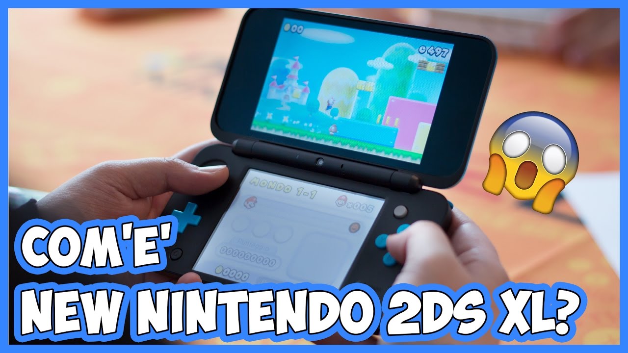 New NINTENDO 2DS XL: com'è? [HANDS-ON] - YouTube