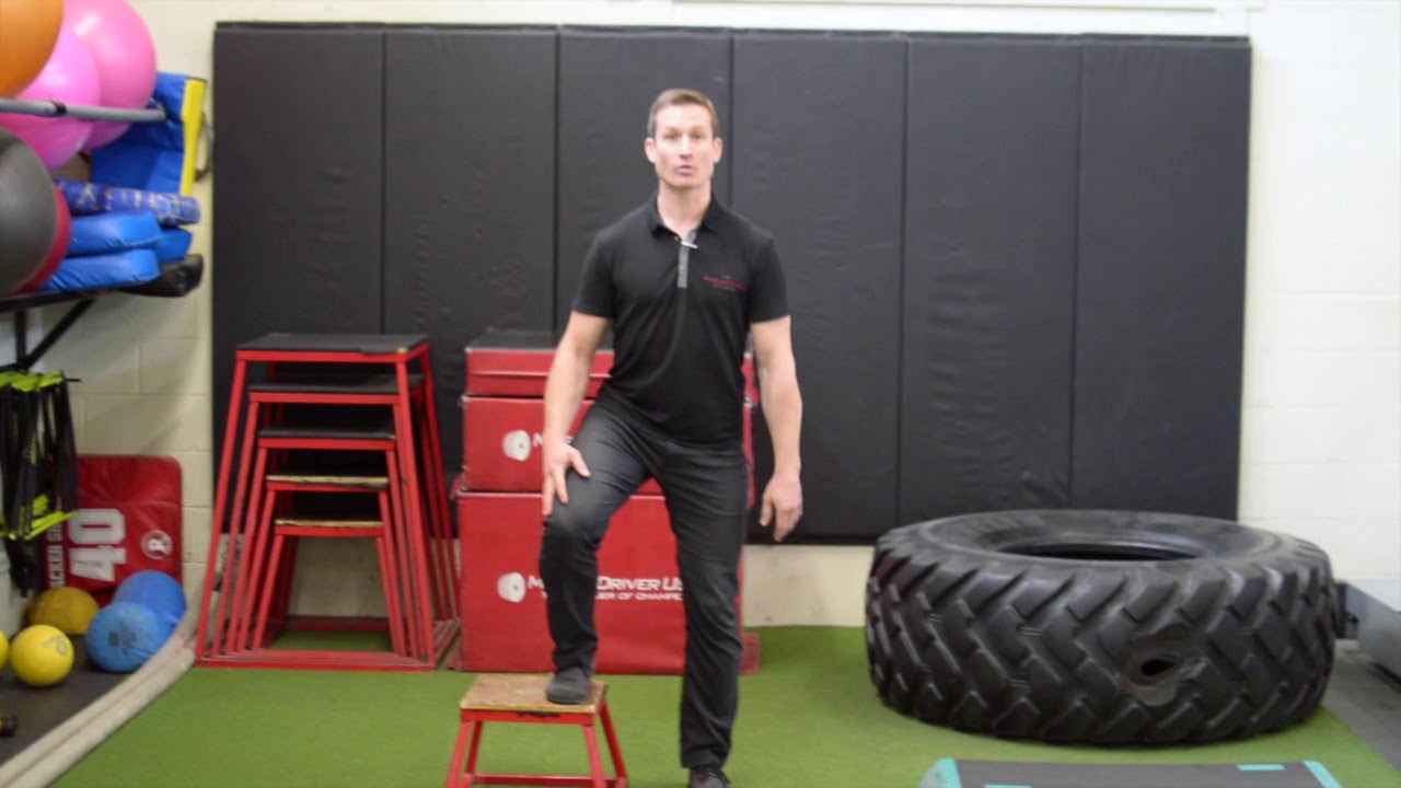 Single Leg Step Down Regressions - YouTube