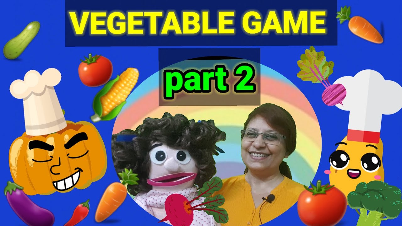 +🥗VEGETABLE GAME-2:Identify the Vegetables: Learning the names of ...