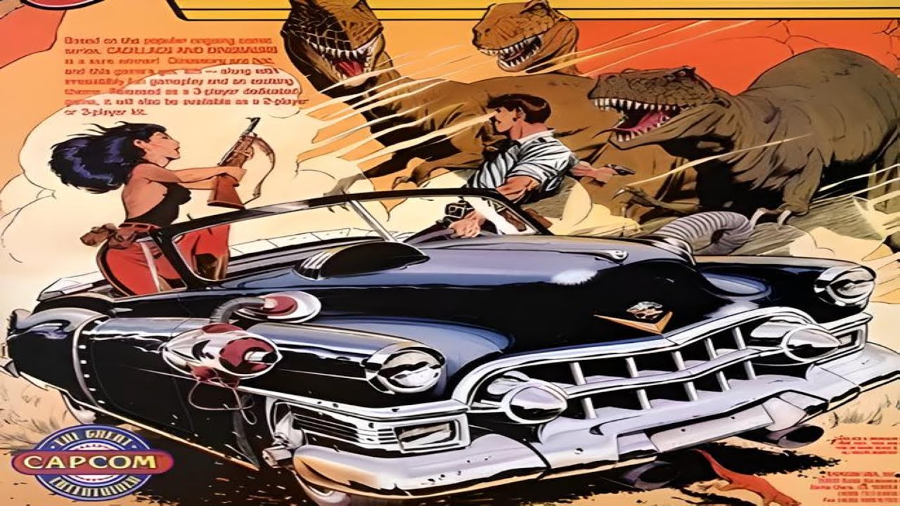 Cadillacs and Dinosaurs // 1993 Capcom System 1 Arcade // 3 player ...