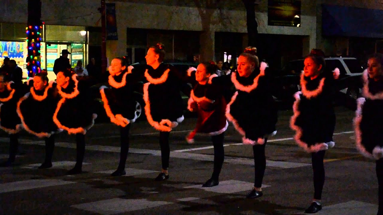 Dance Troupe - Parade of Lights - Lamar - YouTube