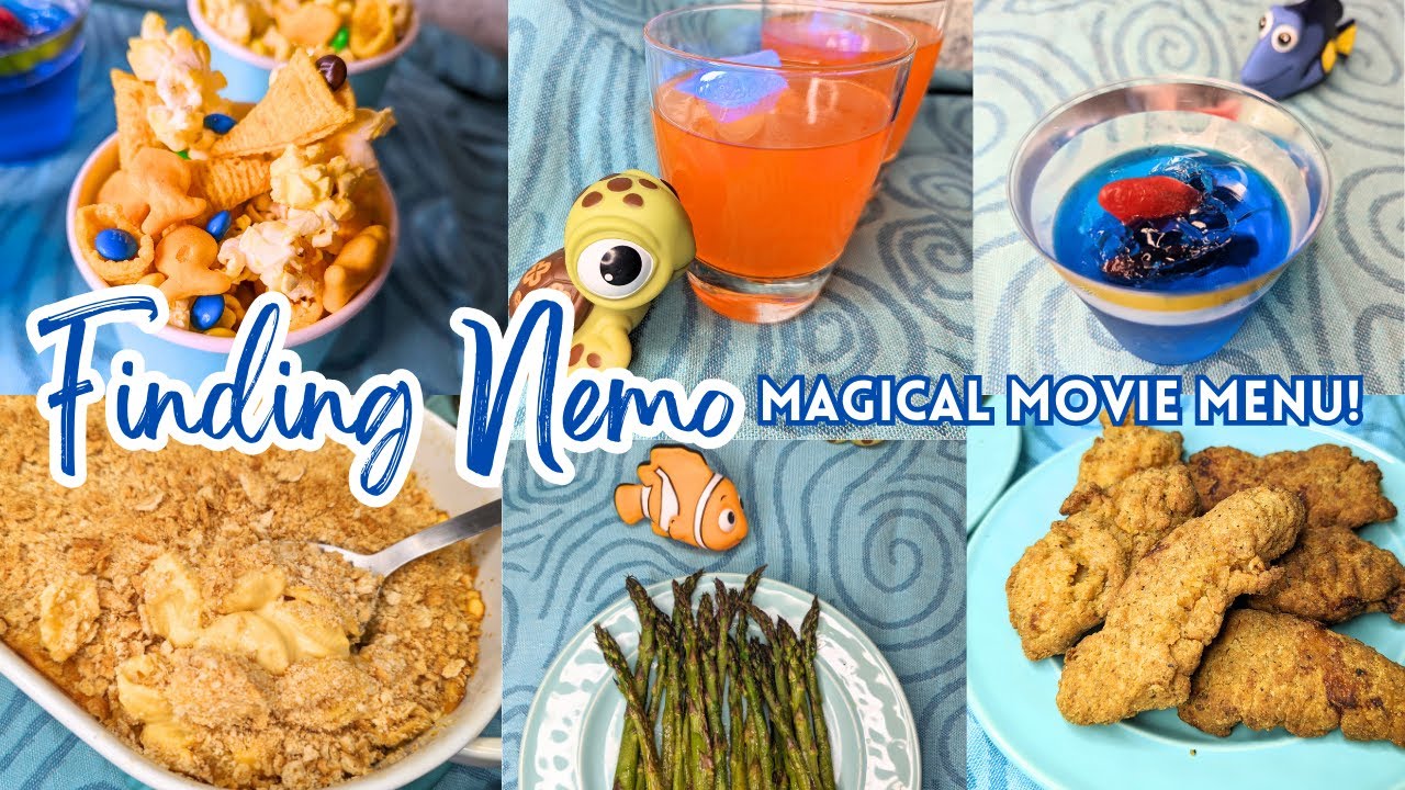 Finding Nemo | Magical Movie Menu! - YouTube